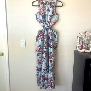 RHODE | Dresses | Rhode X Target Size Xxs Leafy Floral Print Cutout ...